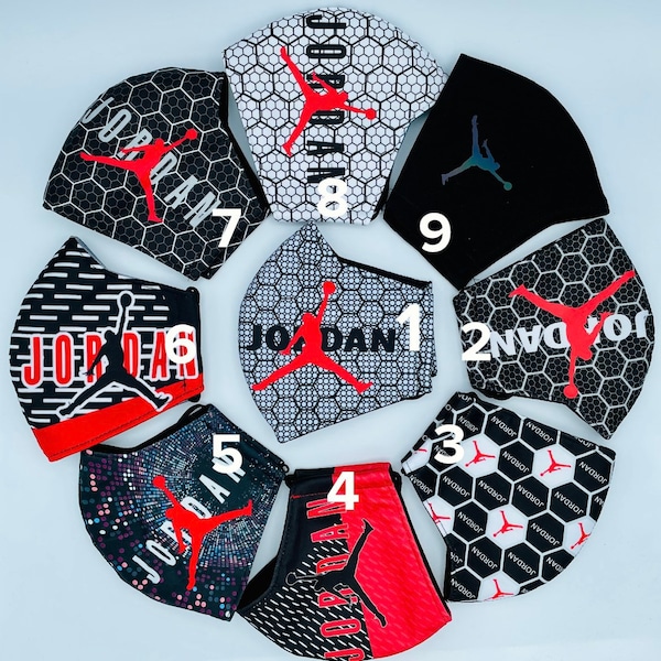 Jordan Face Mask - Etsy