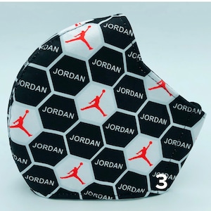 Basketball "jumpman" Face Masks, High Quality Face Mask, Basketball ...