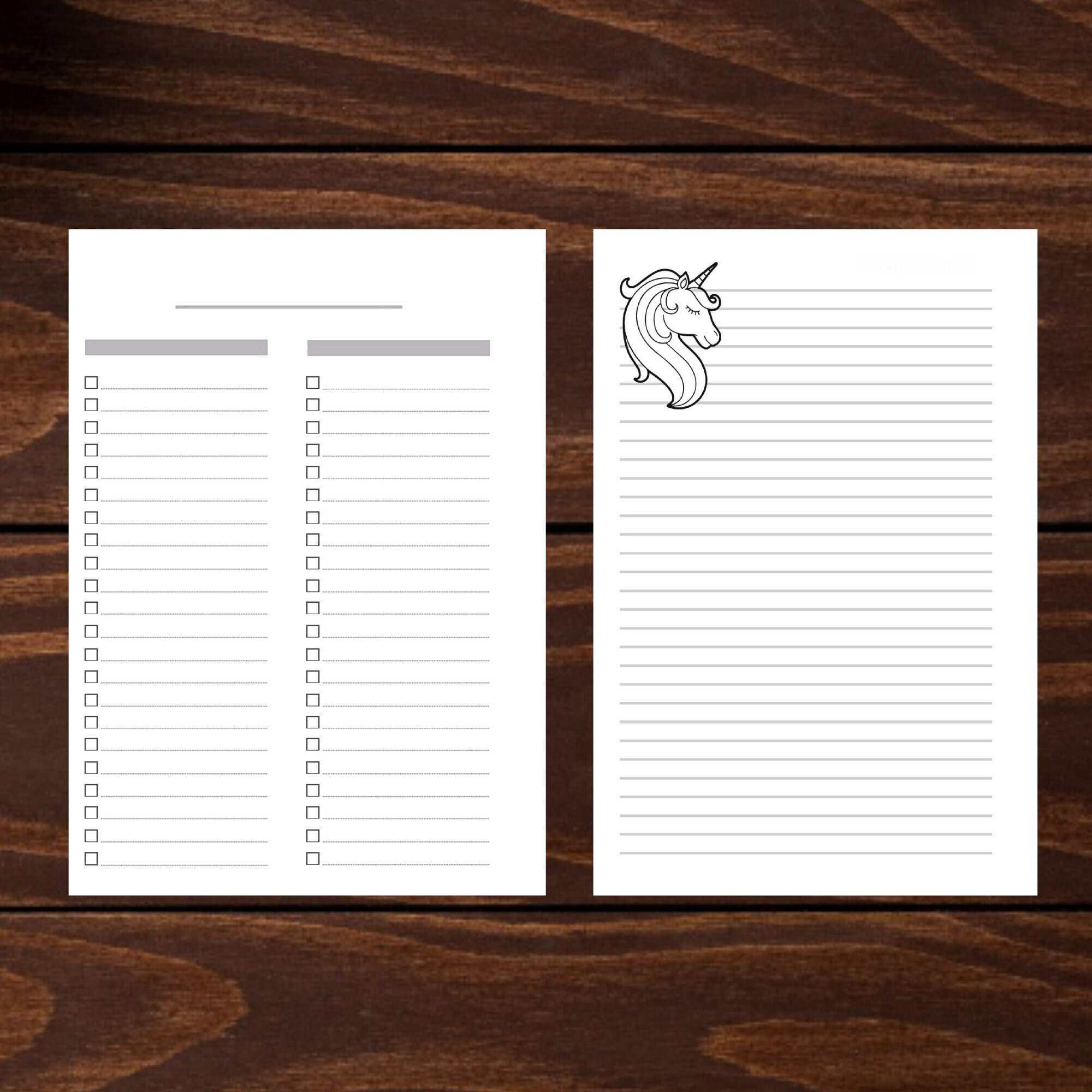 Ultimate Writing Paper Bundle, Dot Grid Paper, Printable Lined Writing ...