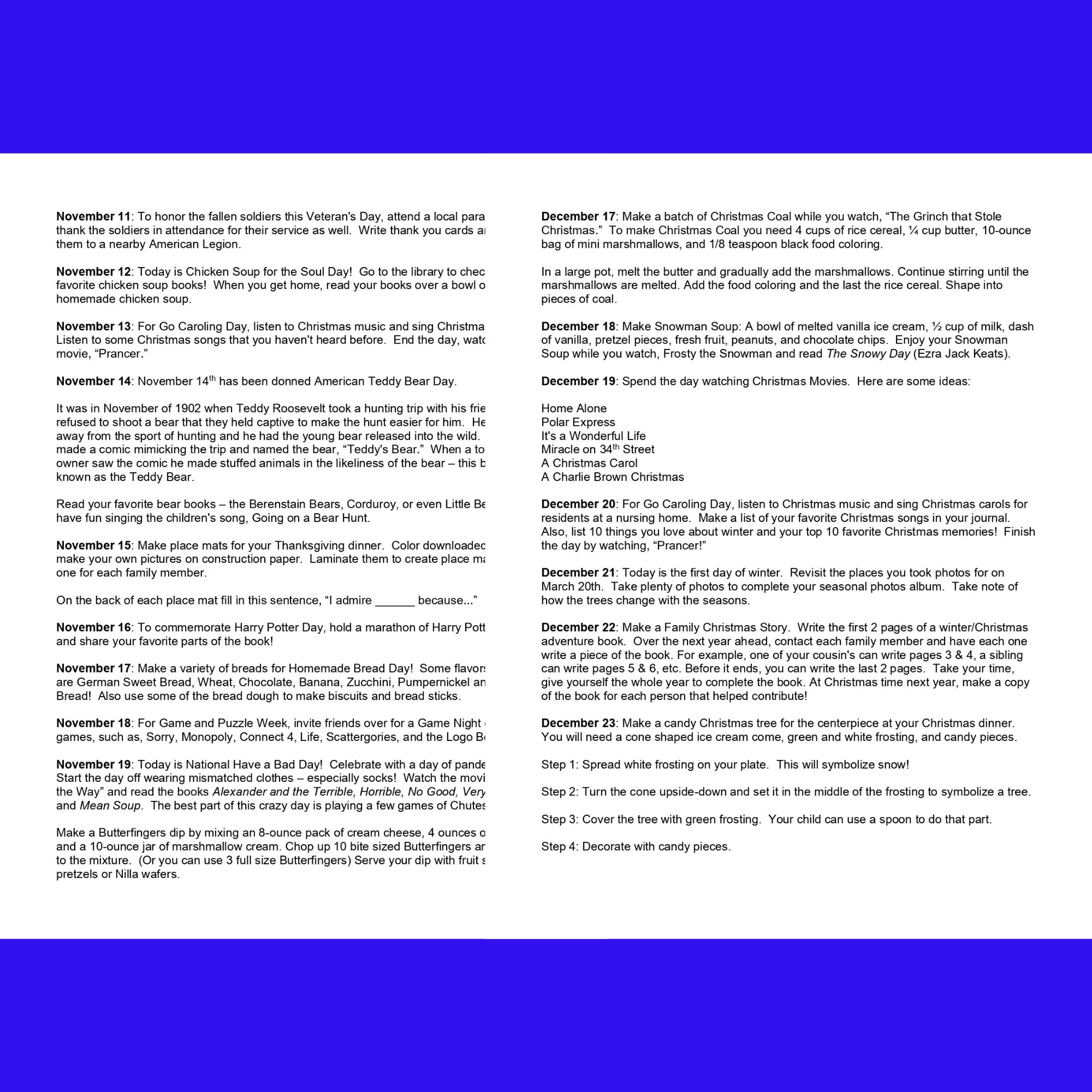 365 Days of Family Fun, Activity Ideas for Parents, Teens, Teachers ...