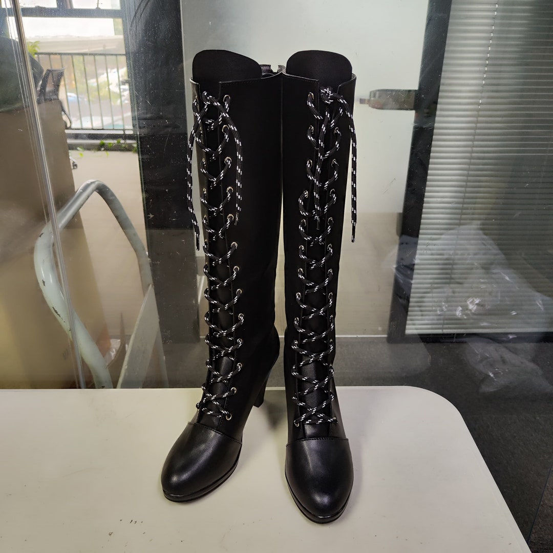 Black Butler Ciel Phantomhive Cosplay Shoes Men Boots Black - Etsy