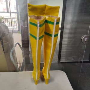 X-men Ms. Rogue Shoes Cosplay Women Boots - Etsy