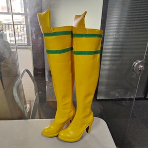 X-men Ms. Rogue Shoes Cosplay Women Boots - Etsy
