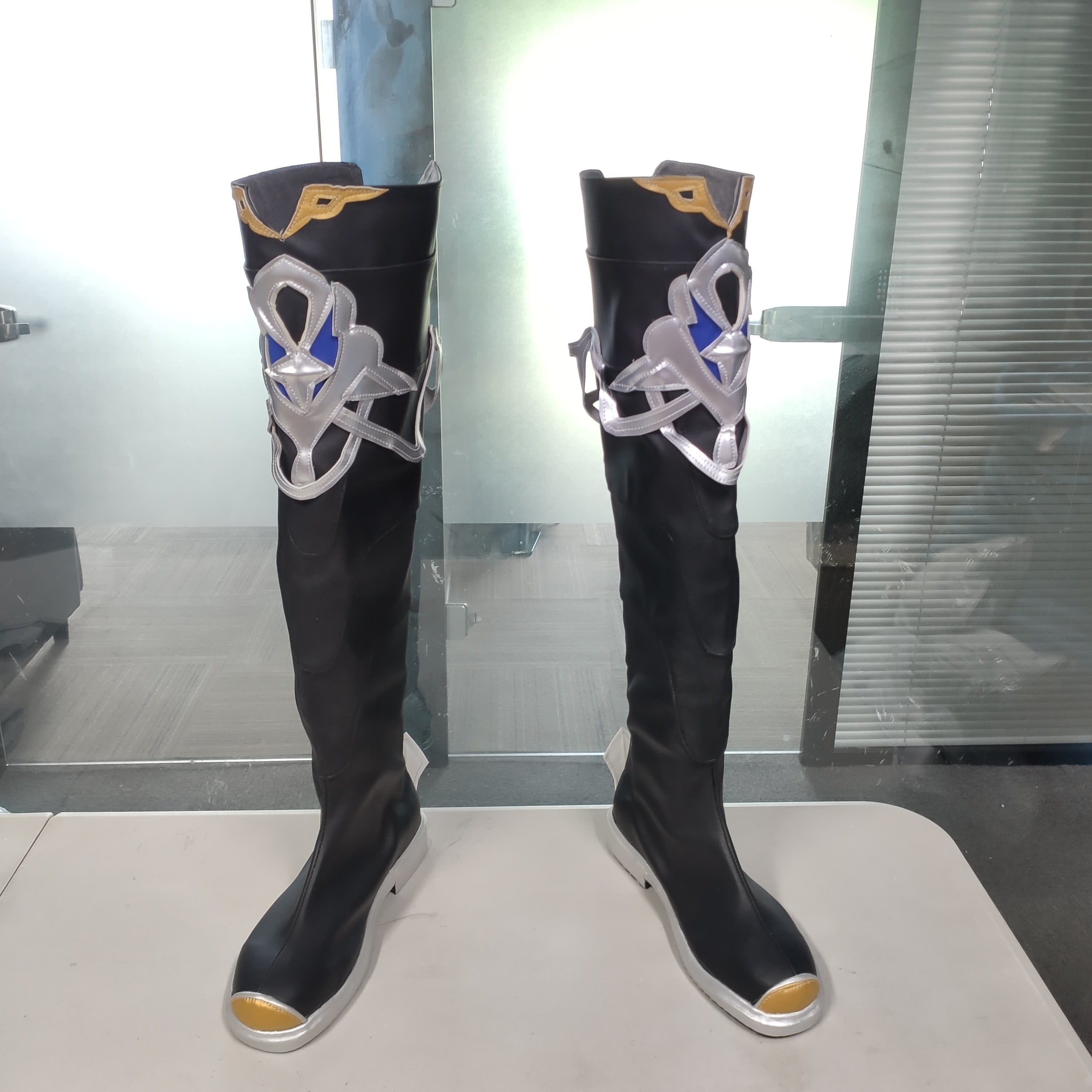 Genshin Impact Albedo Boots Cosplay Men Shoes - Etsy Australia