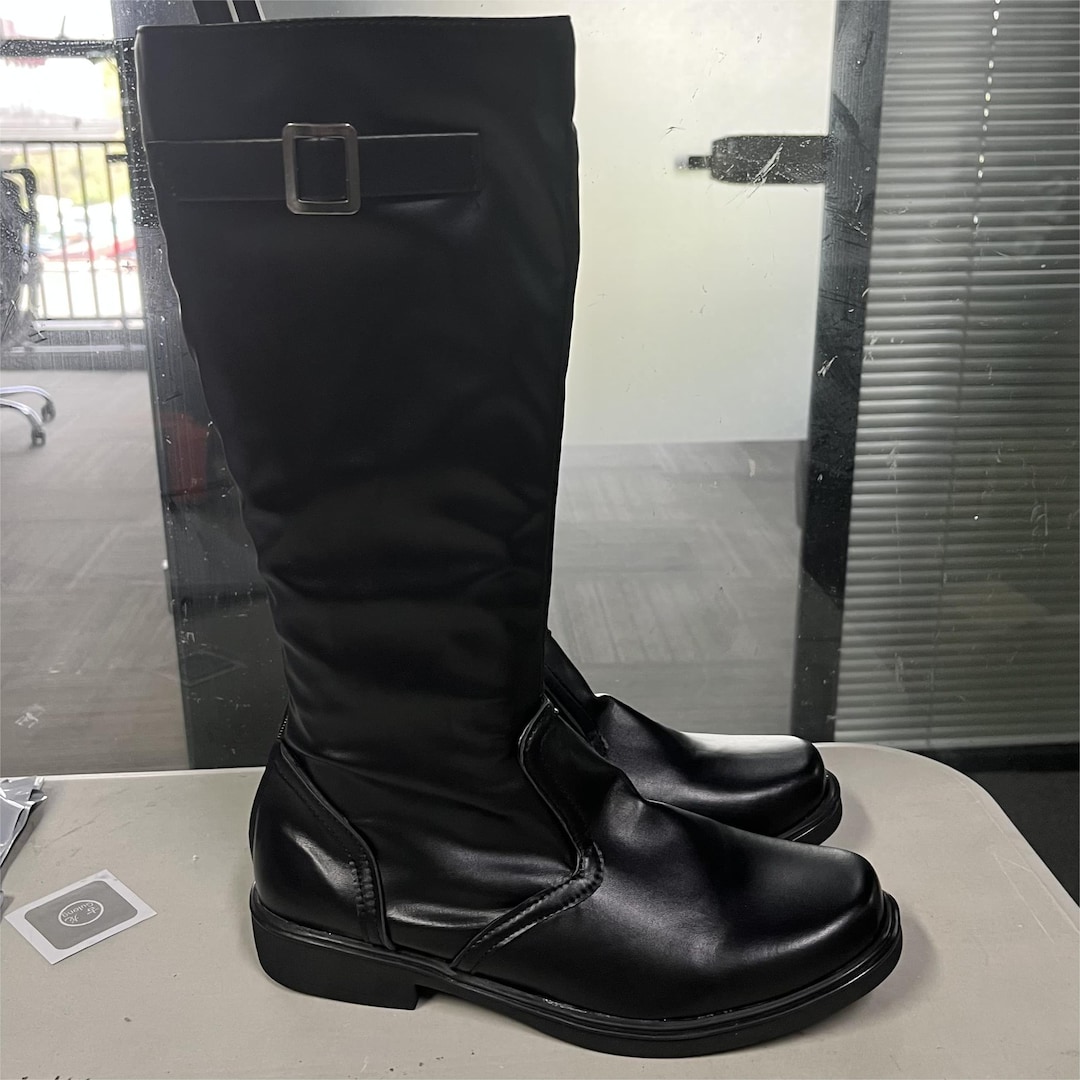 Tight Fighter Pilot Shoes Cosplay Men Boots - Etsy