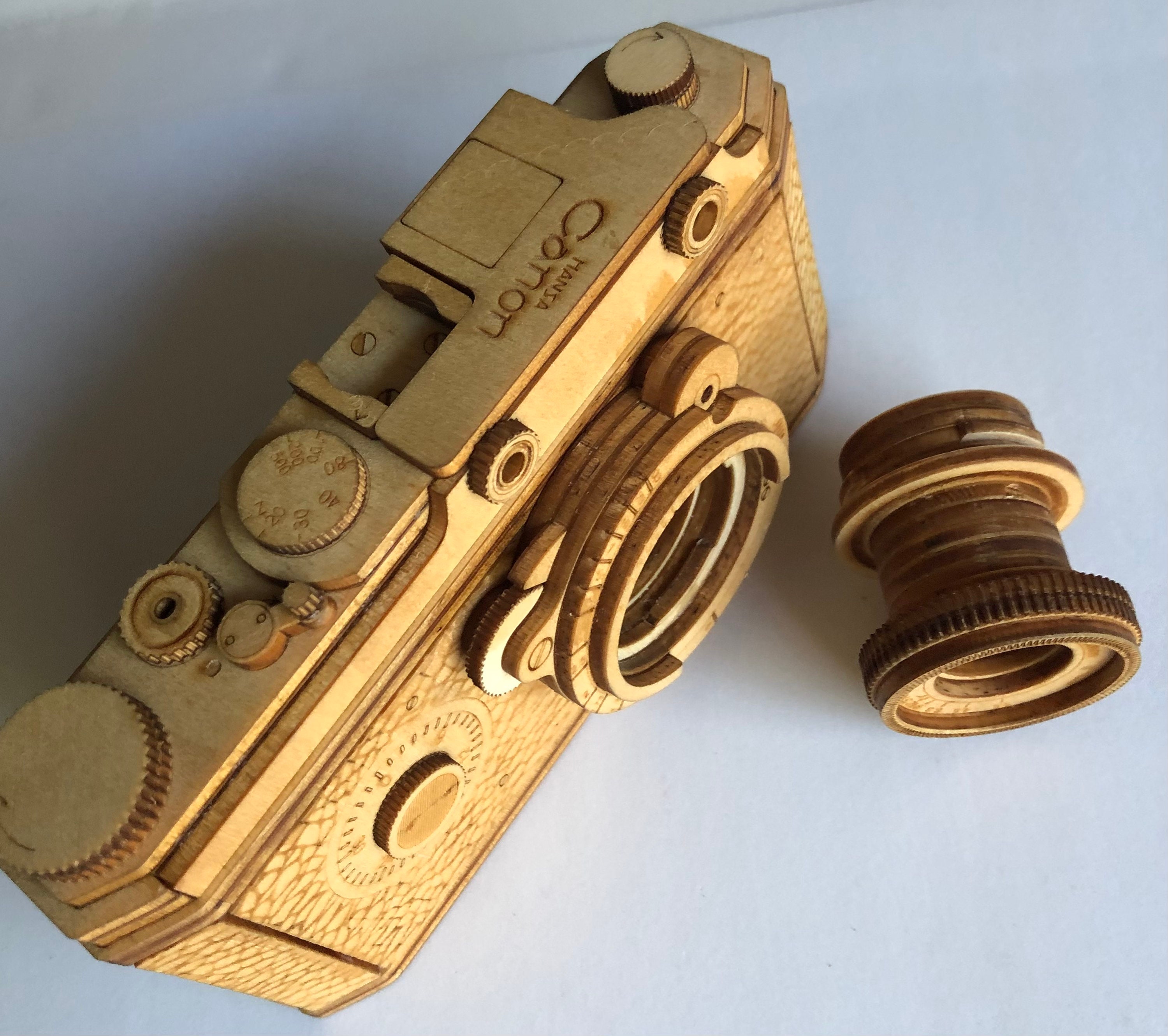 Wooden CANON HANSA Collectible Model Camera Replica - Etsy