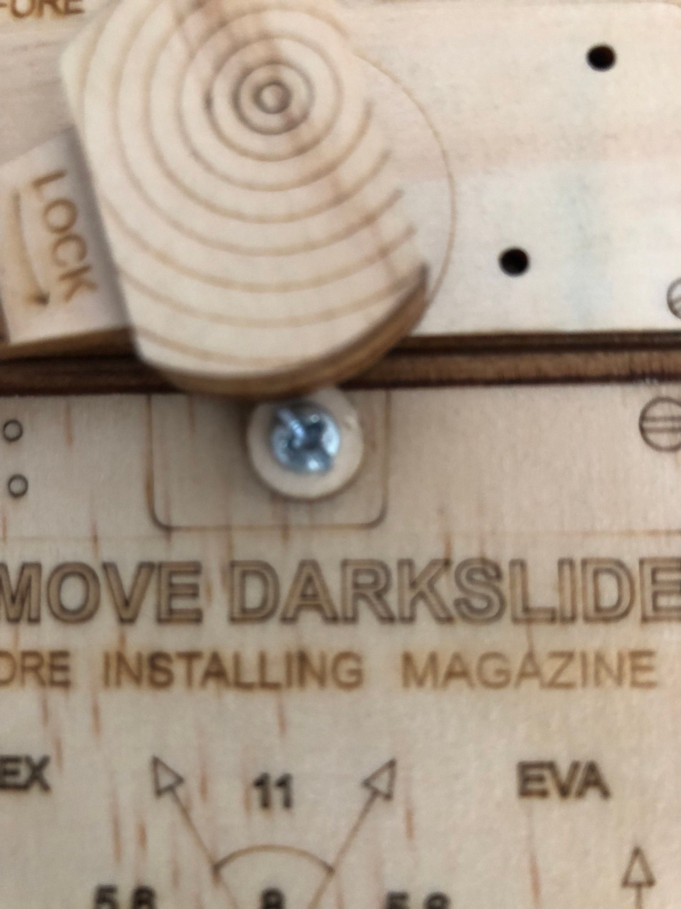 Wooden Hasselblad 500C Moon Data NASA Apollo 11 Collectible Model ...