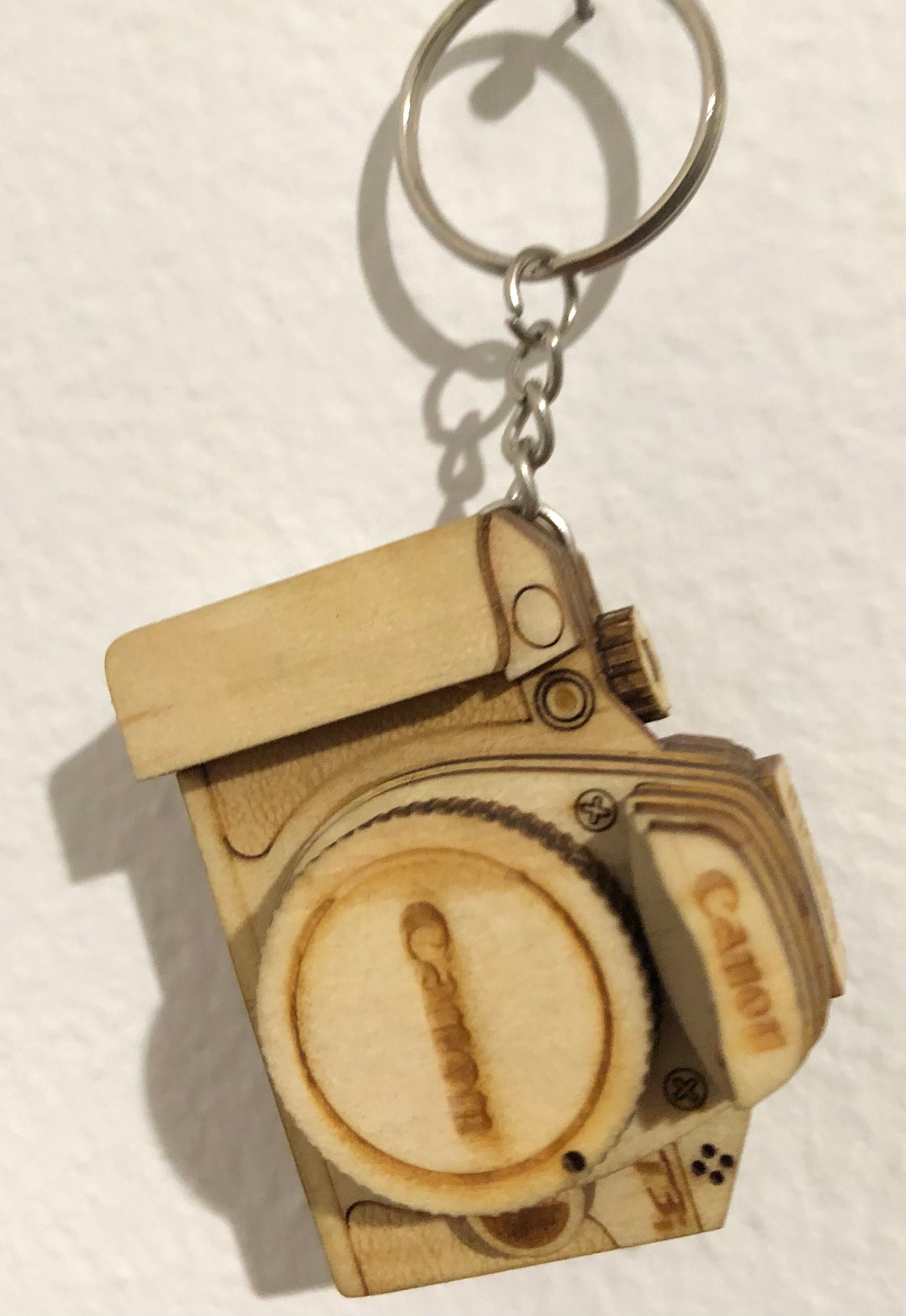 Wooden Miniature Model Canon T3i Keychain Camera Replica NOT - Etsy