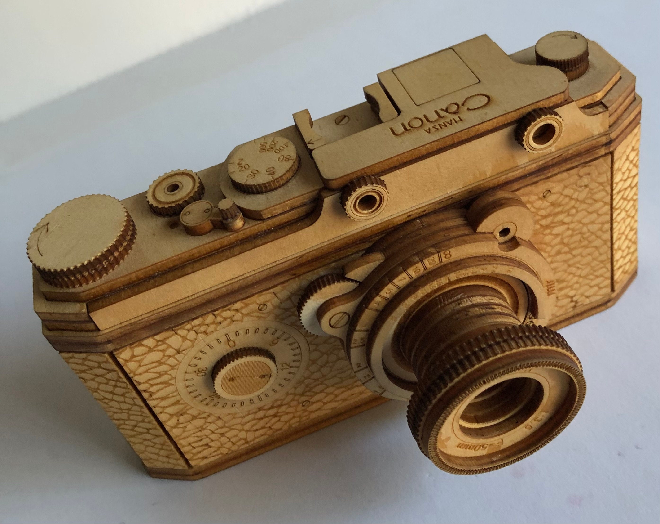 Wooden CANON HANSA Collectible Model Camera Replica - Etsy