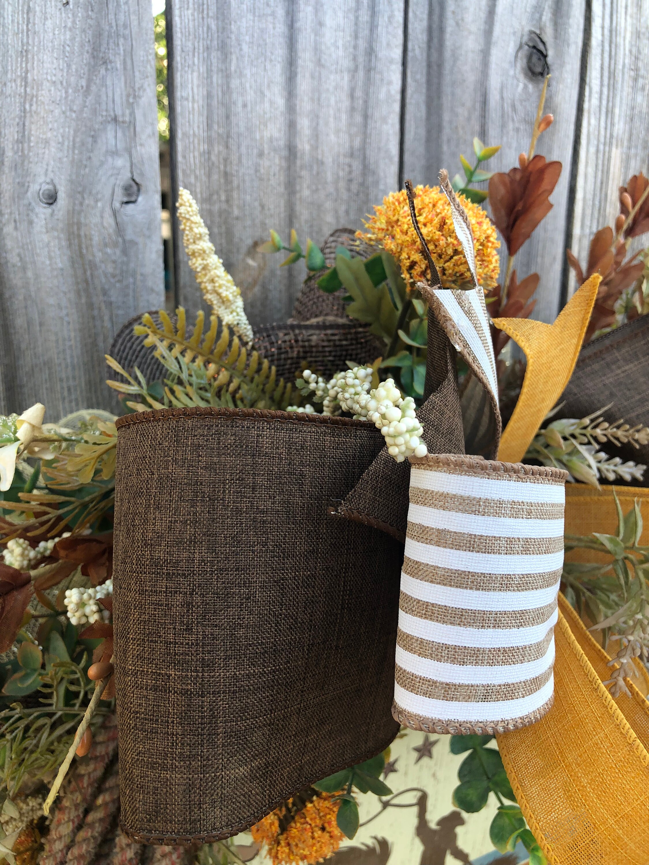 Rodeo Life Swag Western Home Decor Neutral Color Wreath Cowboy Wreath ...