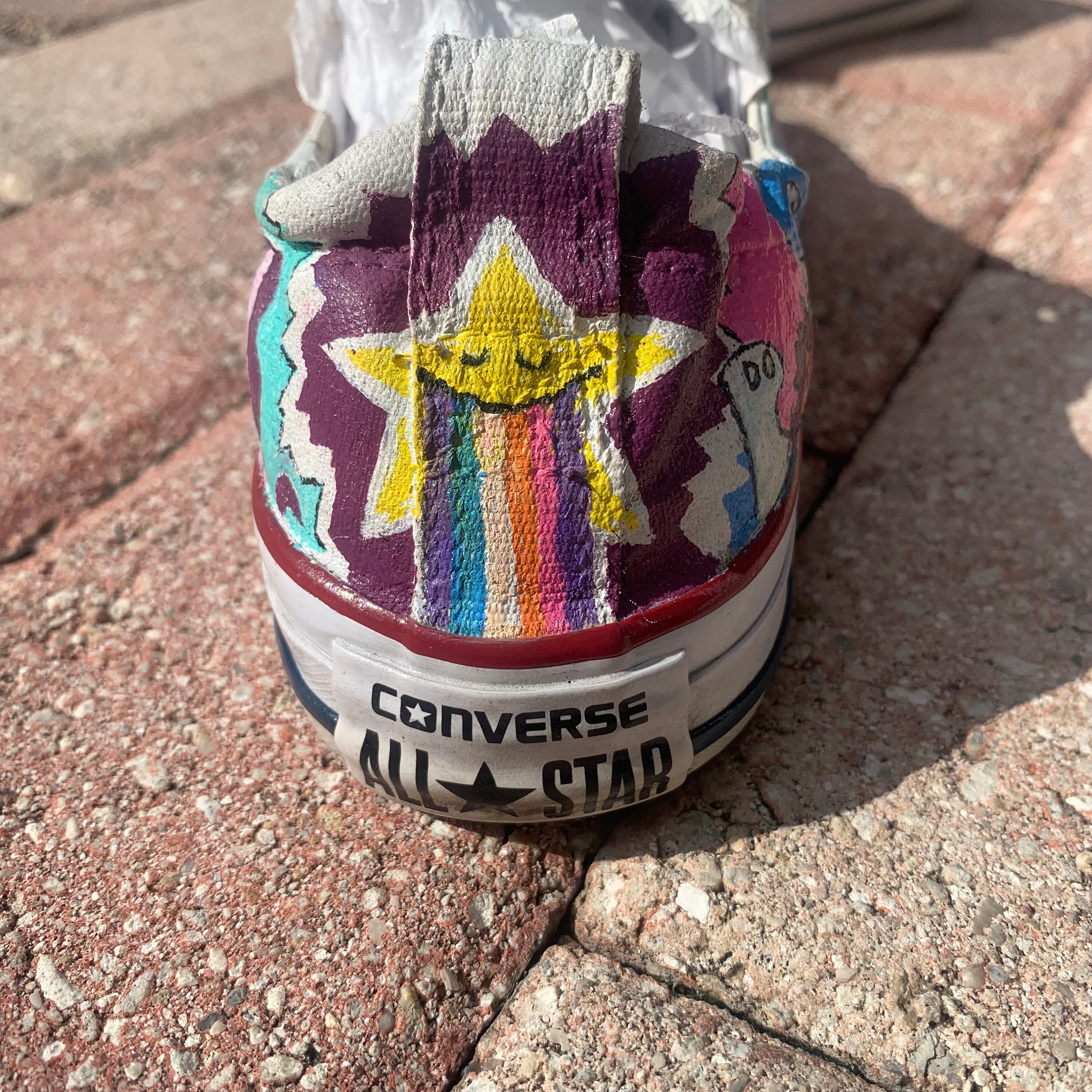 Custom Converse Sneakers With Cats, Converse Sneakers With Dogs, Women ...