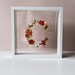 Letter Pressed Flower Frame - Etsy