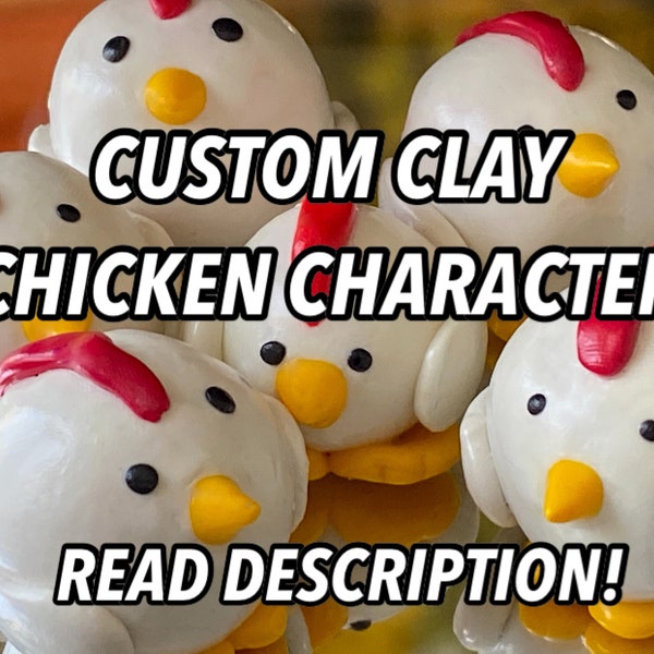 Clay Chicken - Etsy