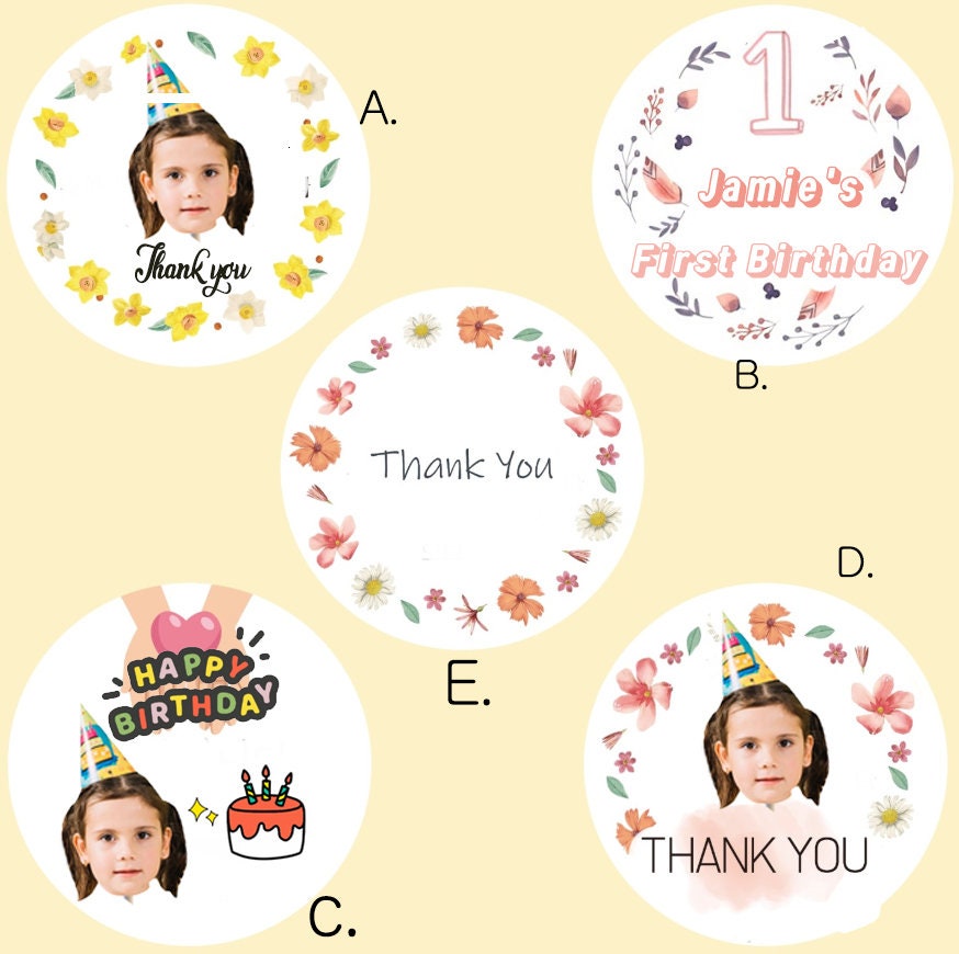 Custom Face Photo Stickers Custom Photo Stickers Personalized Cutout ...