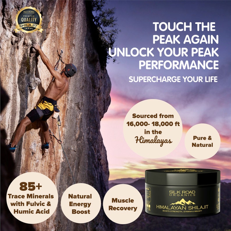 Himalayan Shilajit Resin, Fulvic Acid, 85+ Trace Minerals - Etsy