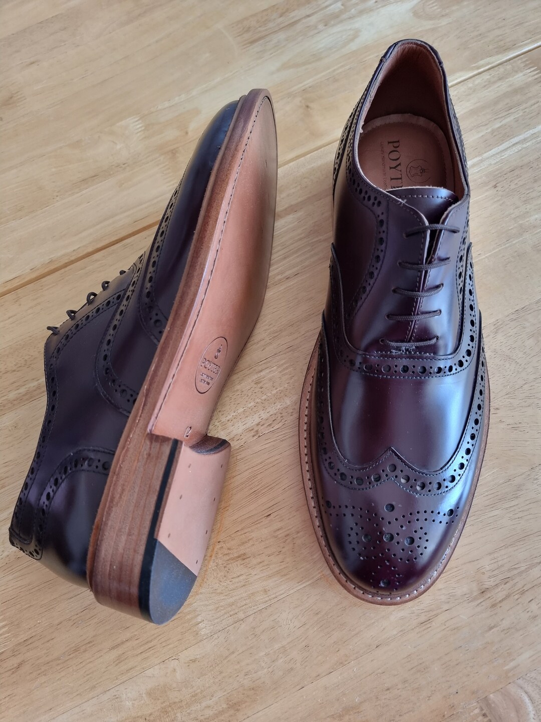 Handmade Goodyear Welted Shoes for Men Leather Upper Leather - Etsy