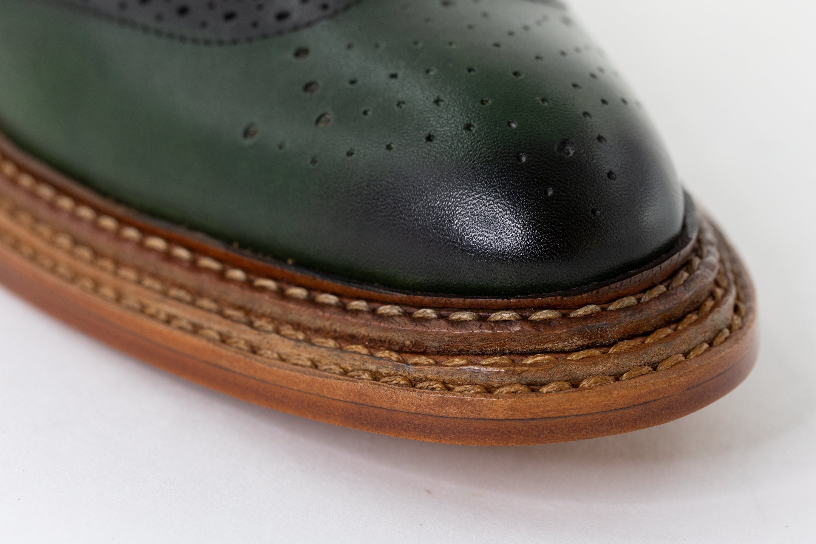 Norwegian Triple Welted Handmade Shoes for Men, Leather Upper, Leather ...