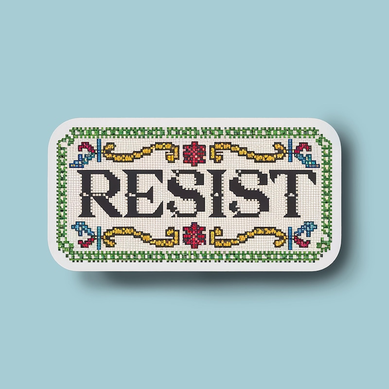 Justice Cross Stickers - Etsy