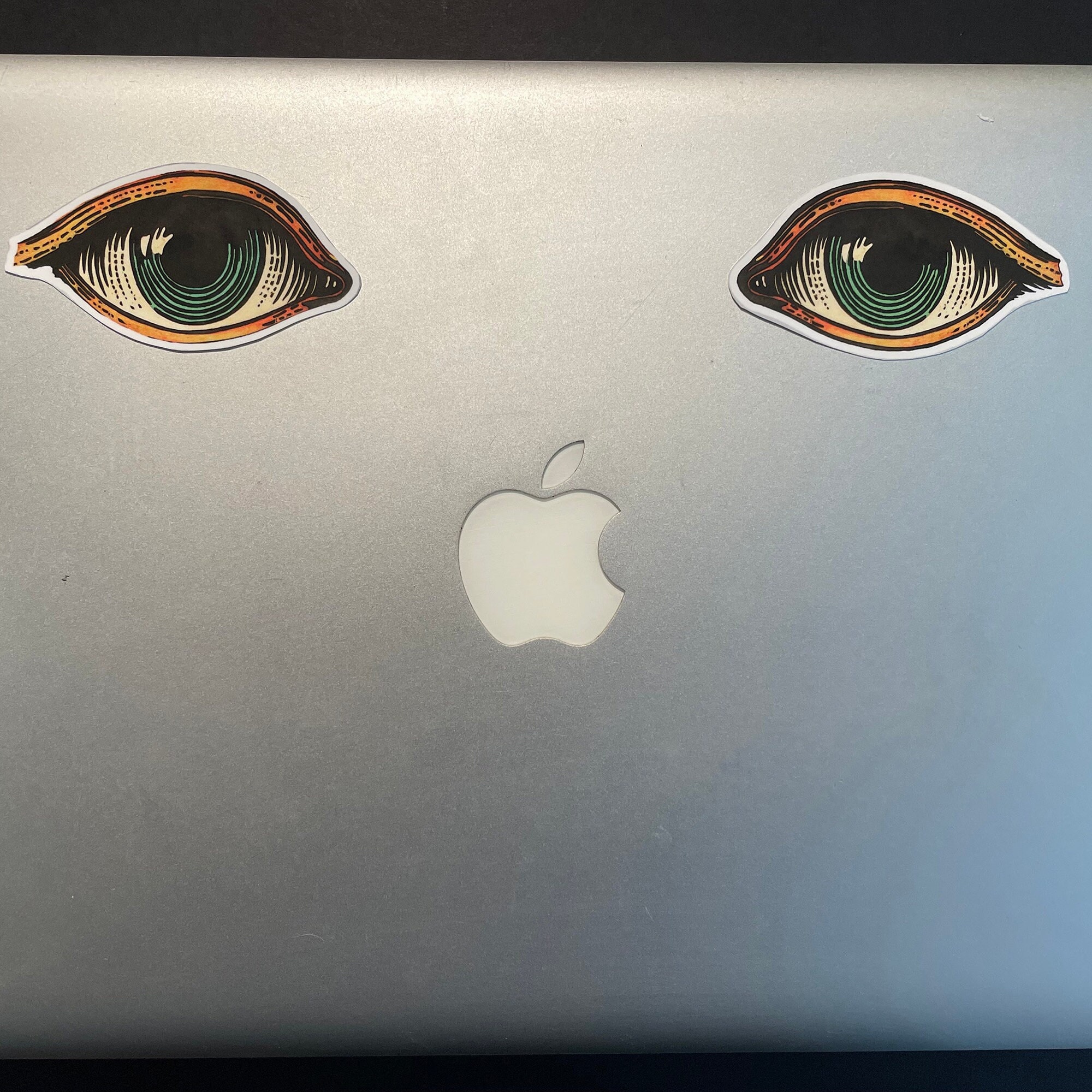 A Pair of All Seeing Eyes Vinyl Stickers - Etsy