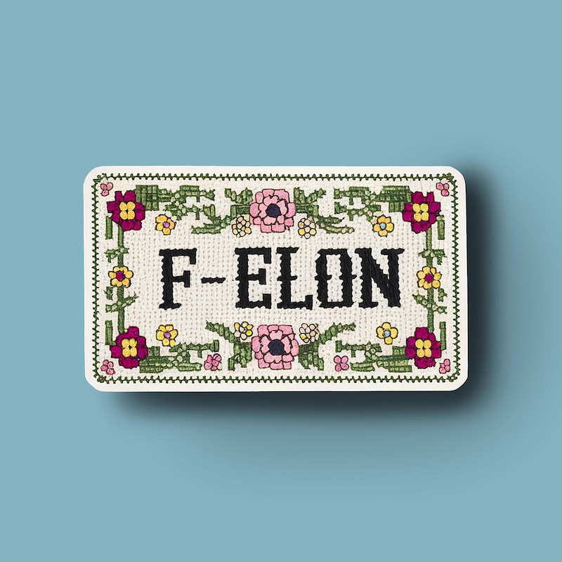 F Elon and the Felon - Etsy