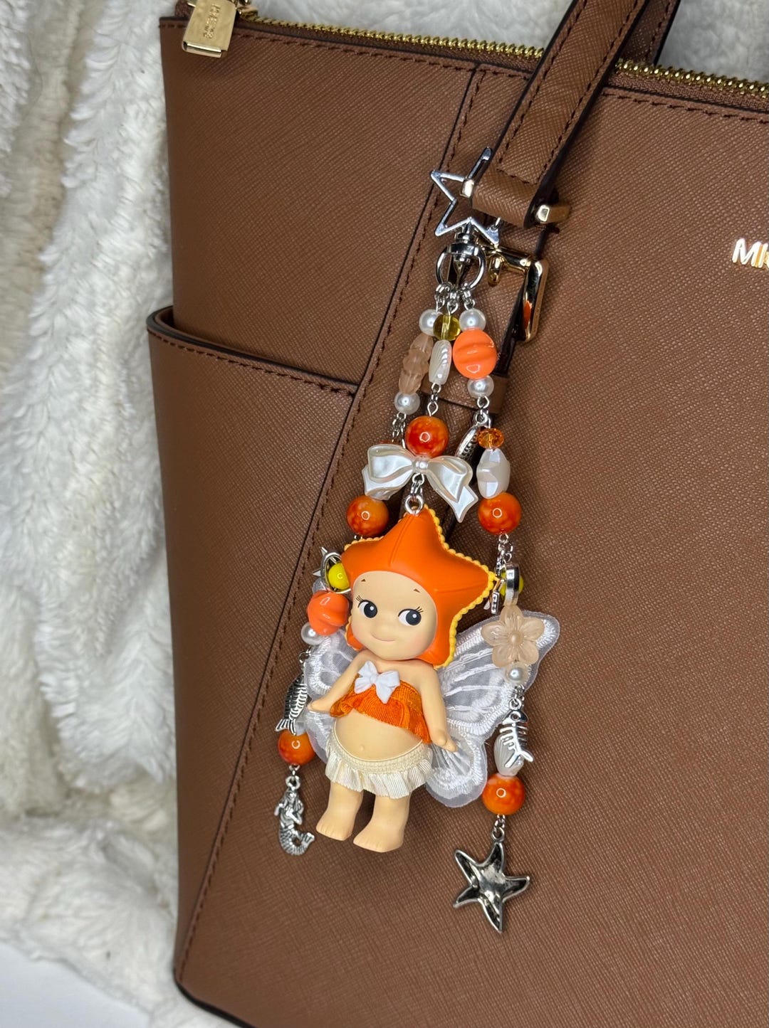 Authentic Sonny Angel Orange Starfish Keychain | Marine Series - Etsy