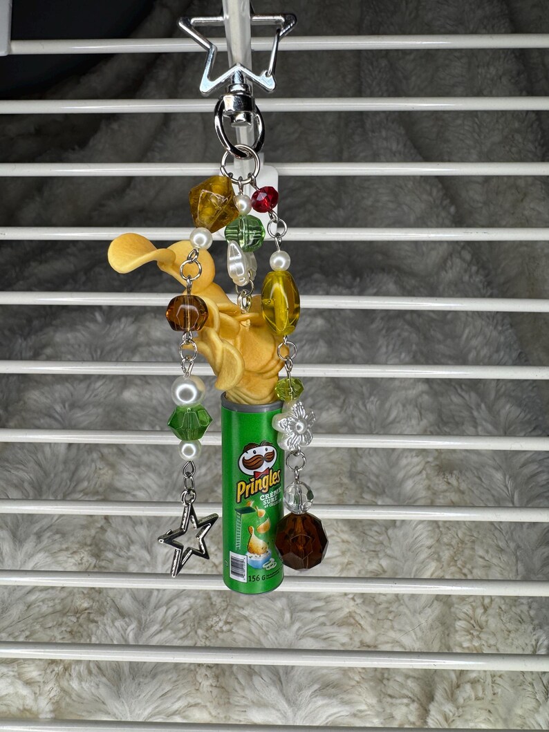 Mini Brands | Frozen Moment Sour Cream & Onion Pringles Keychain - Etsy