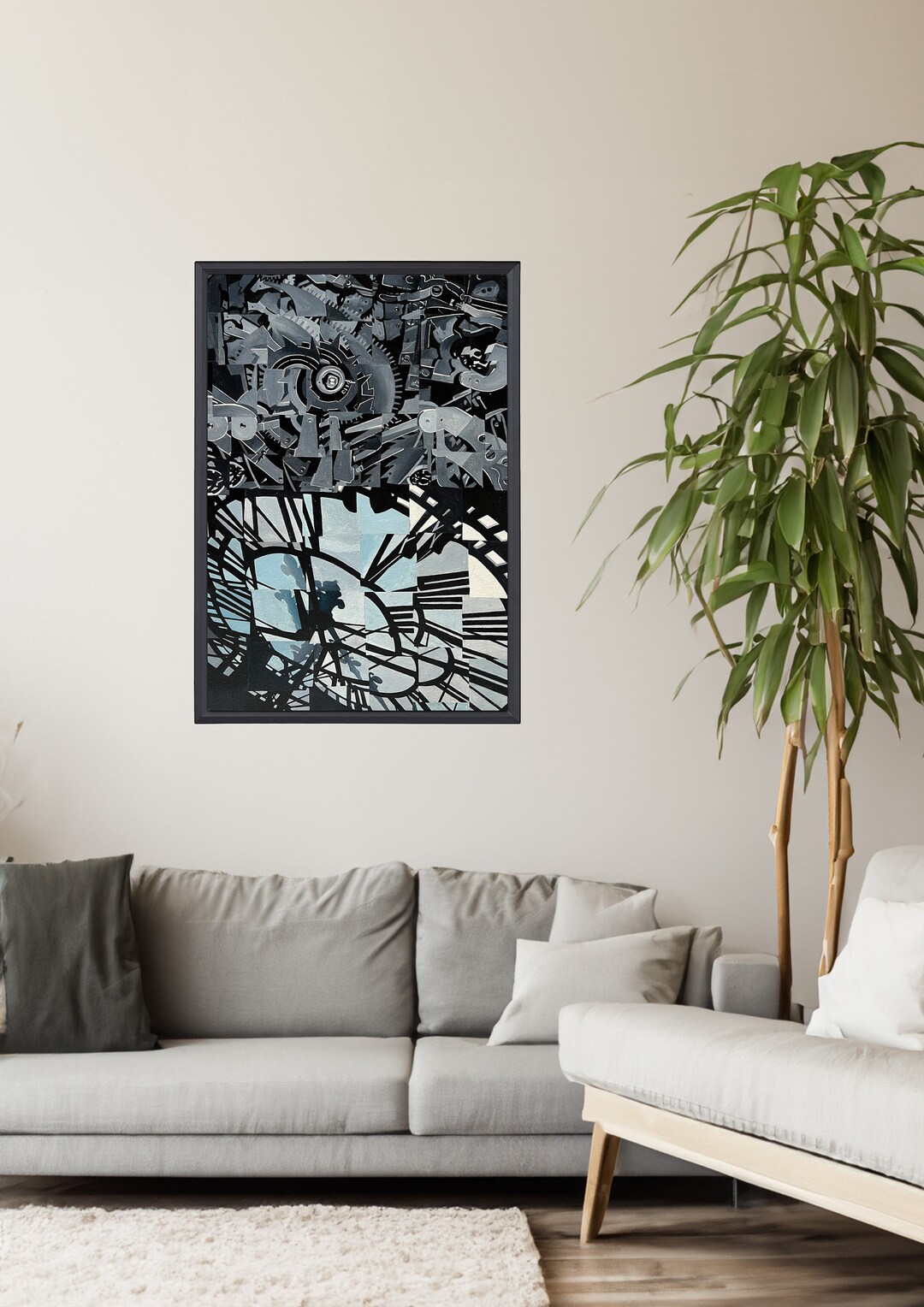 Abstract Clocks Print - Etsy