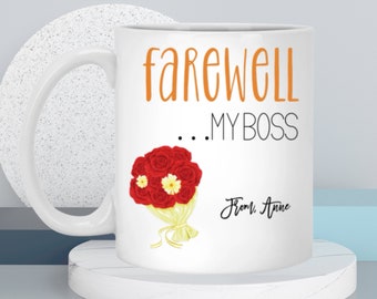 Farewell Boss Mug - Etsy