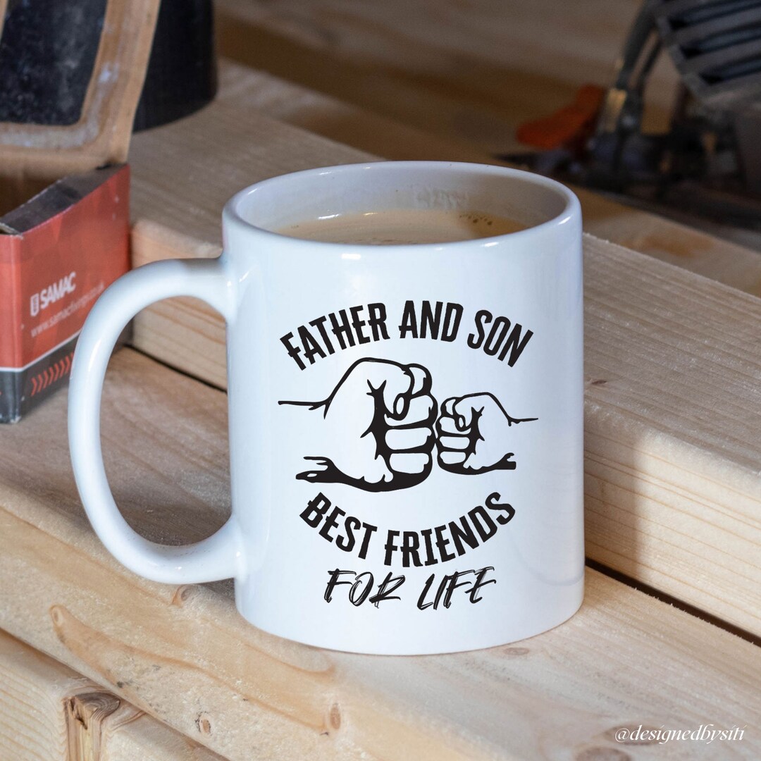 Father and Son Mug Best Dad Ever Mug Dad and Son Mug Father's Day Mug ...