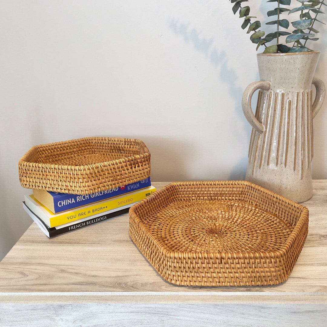 Decorative Candle Trays Kitchen Coffee Table Home Decor Rustic ...