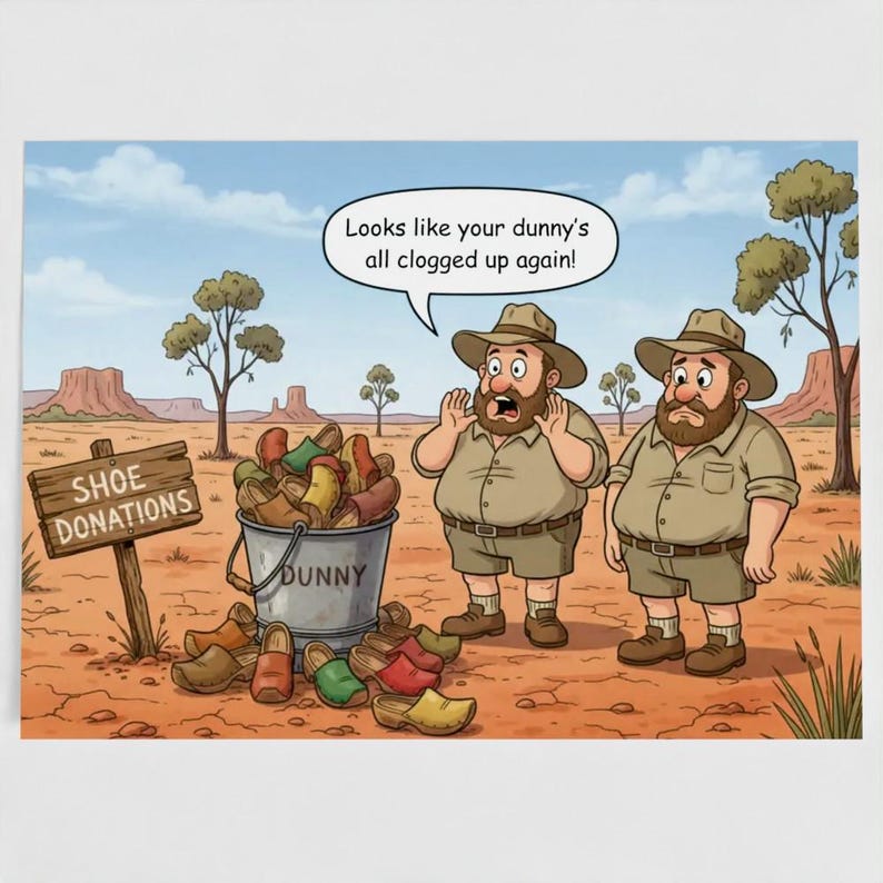 Funny Toilet Joke Birthday Card | Rural Humour - Etsy UK