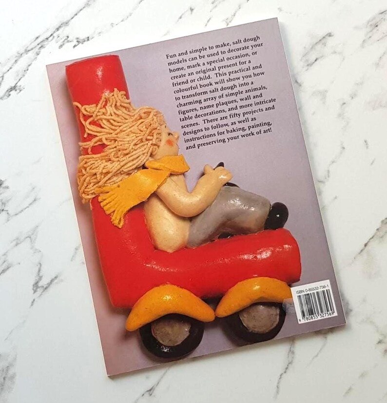 How to Make: Salt Dough Models, Sue Organ, 1996. Vintage Paperback. - Etsy