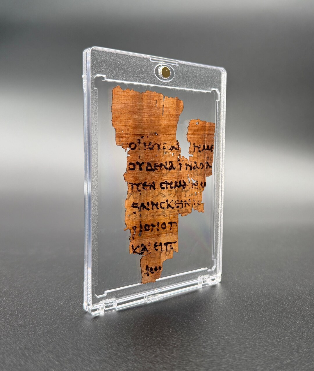 Papyrus 52 (P52) Manuscript Replica | Early New Testament Fragment ...