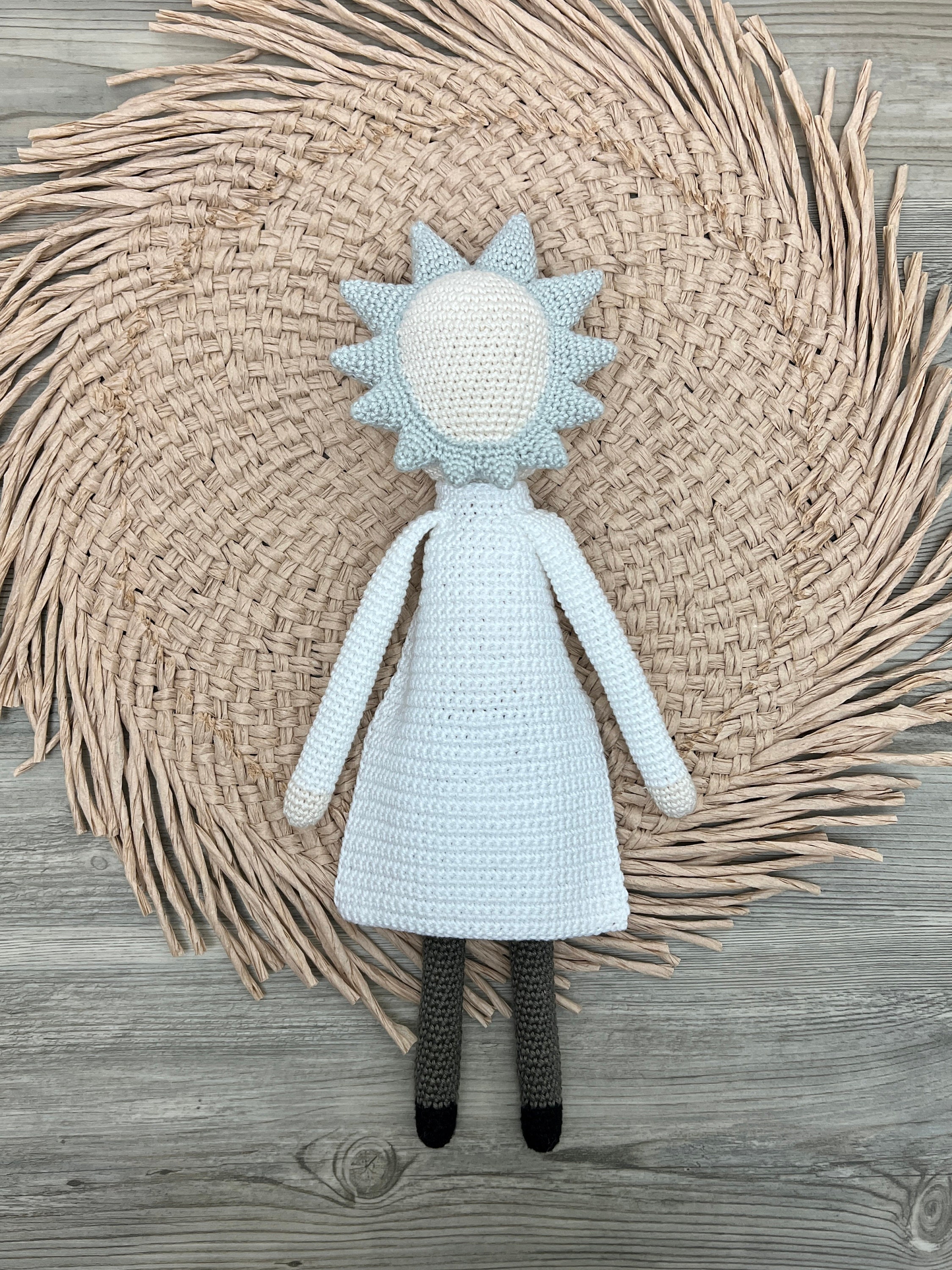 Mad Scientist PDF Crochet Pattern Amigurumi Soft Toy Crazy Sci-fi ...