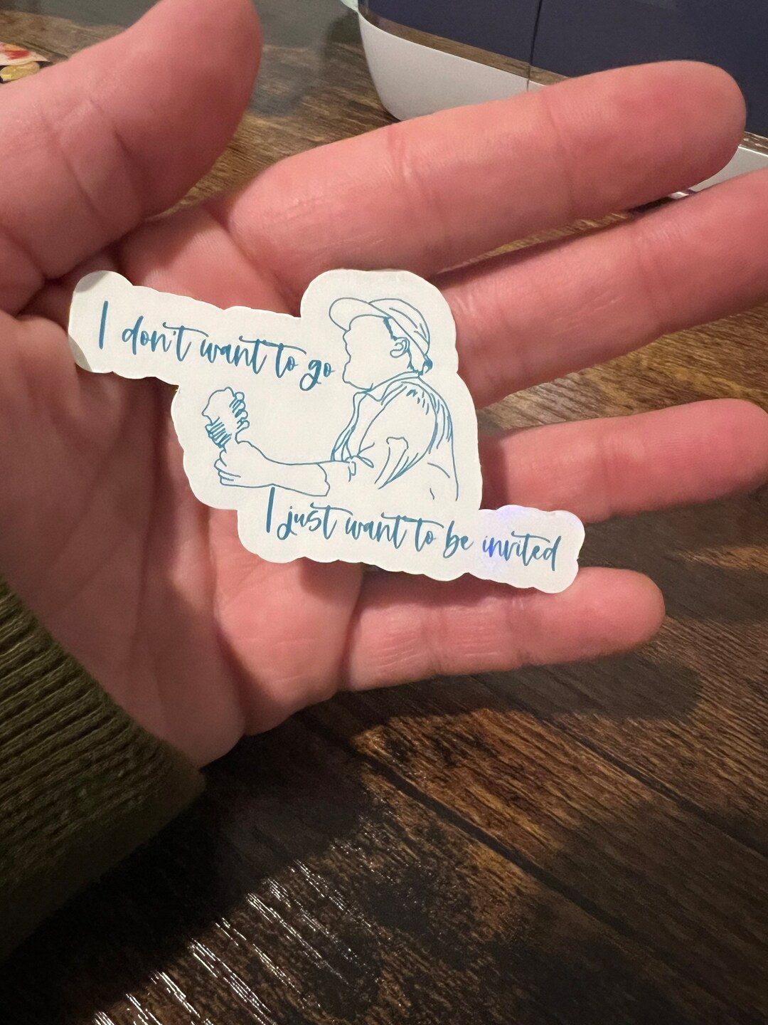 Holo Fall Out Boy Inspired Sticker | Die Cut Sticker | Laminated ...