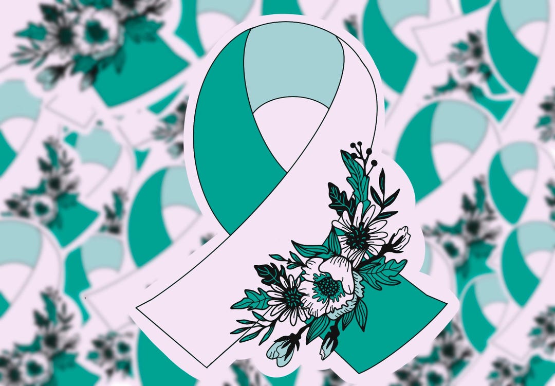 Cervical Cancer Awareness Sticker | Cervical Cancer | Die Cut Sticker ...