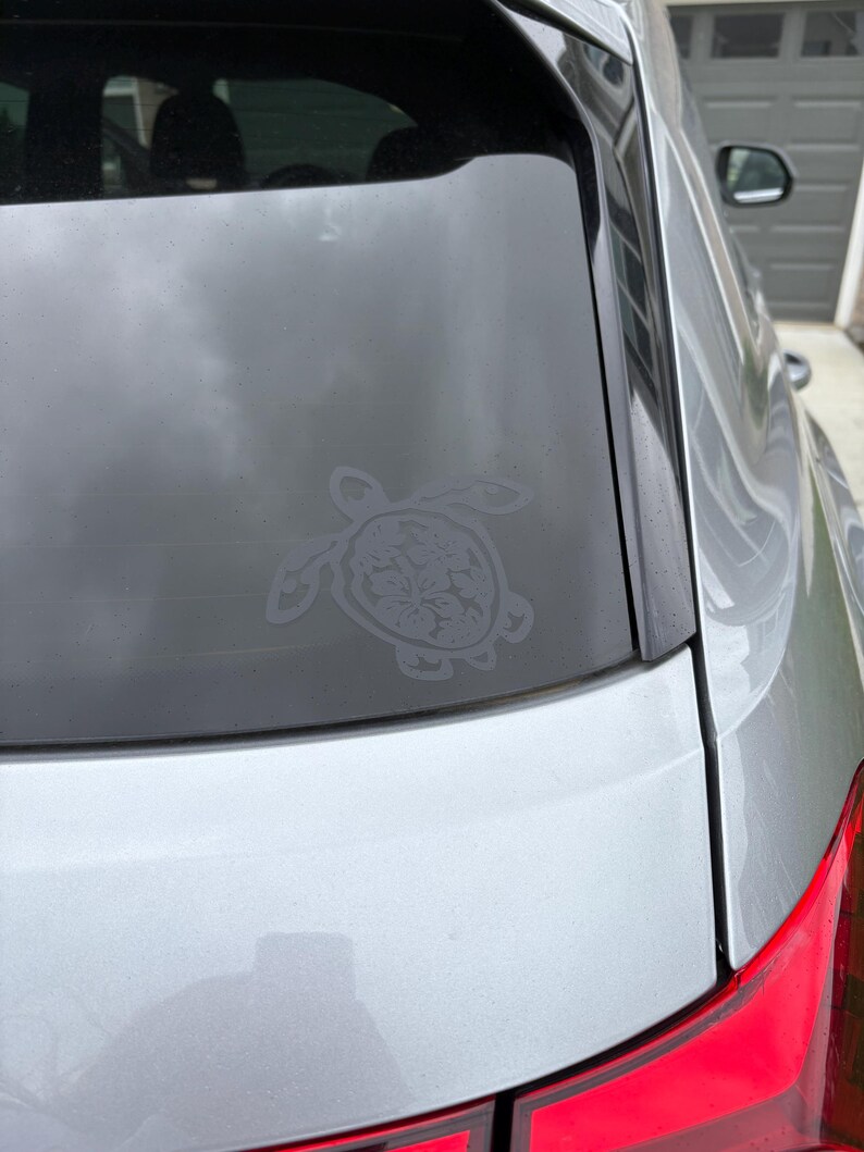 Sea Turtle Car Decal - Etsy