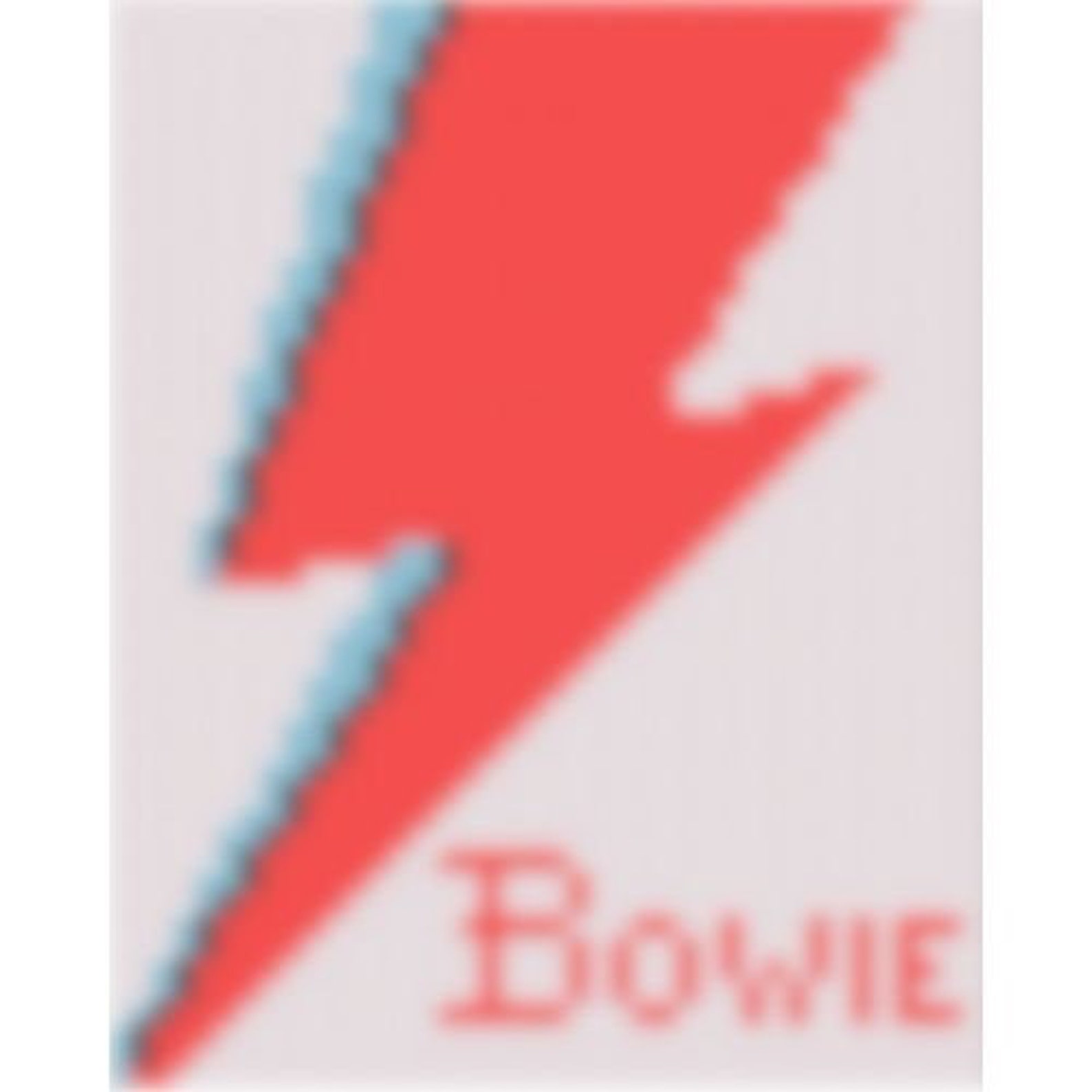 David Bowie Cross Stitch Pattern - Digital Download PDF - Lighting Bolt ...