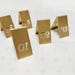 Custom Brass Table Numbers: Laser Cut Metal Signs - Etsy