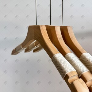 Minimalist Stylish Women's Wooden Hanger - Personalized Engraved Hanger ...