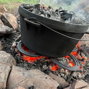 Trivet Campfire Cooking Dutch Oven Stand - Etsy
