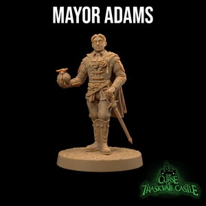 Mayor Adams | the Curse of Traskvale Castle - Dragon Trappers Lodge | D ...