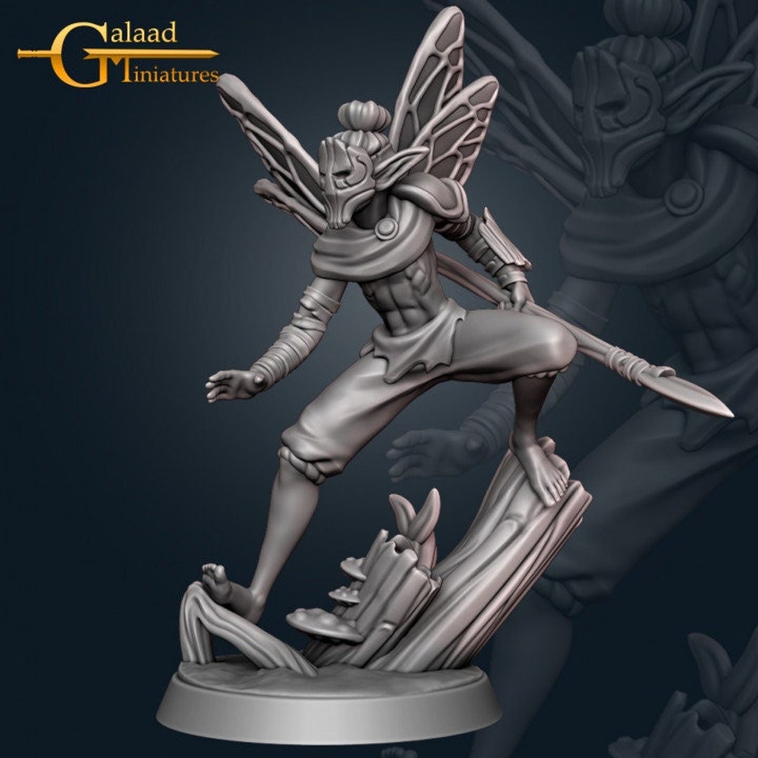 Fairy Guards | Faries of the Fey - Galaad Miniatures | D&D | TTRPG ...