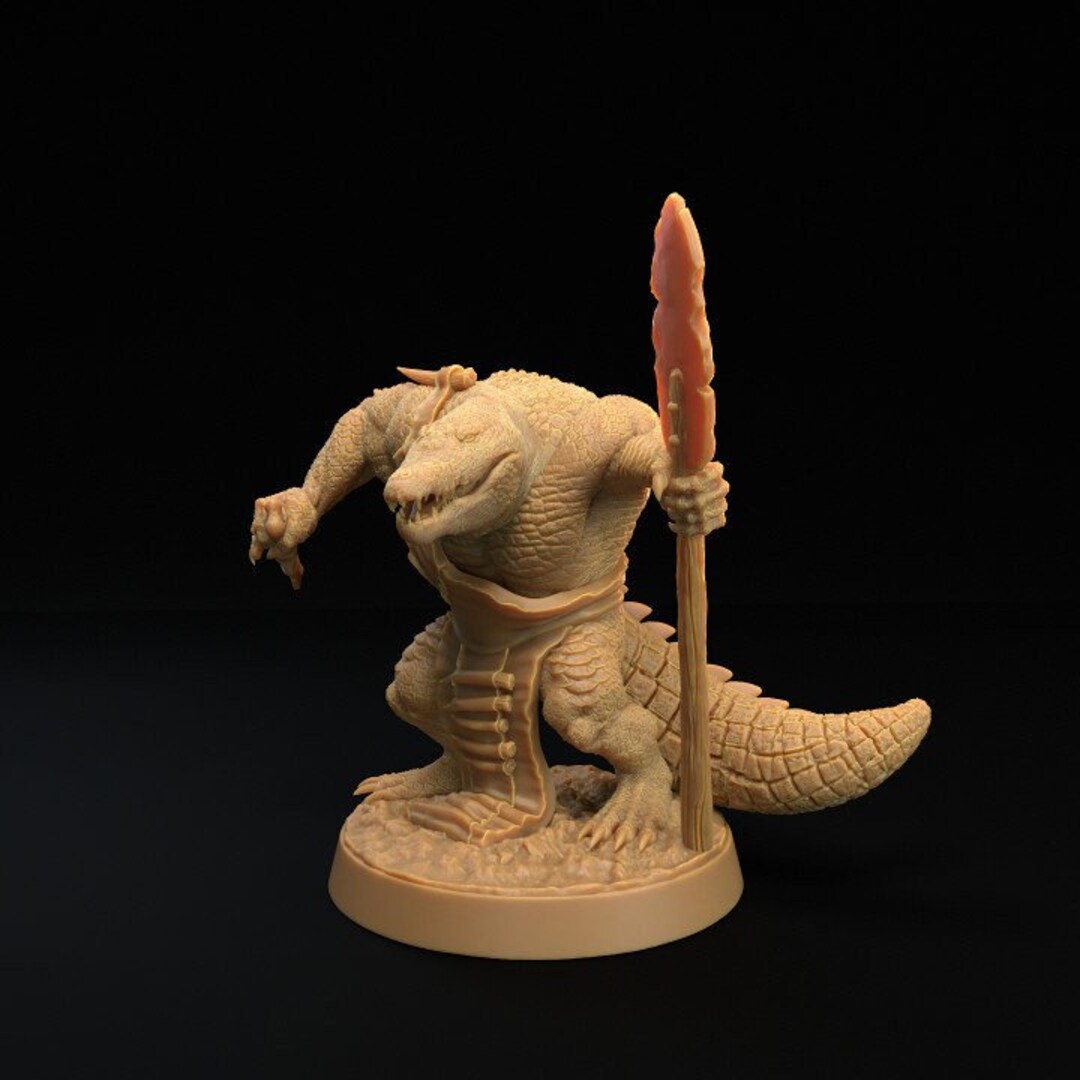 Gatorfolk Hunter | Mushroom Bayou - Dragon Trapper's Lodge | D&D ...