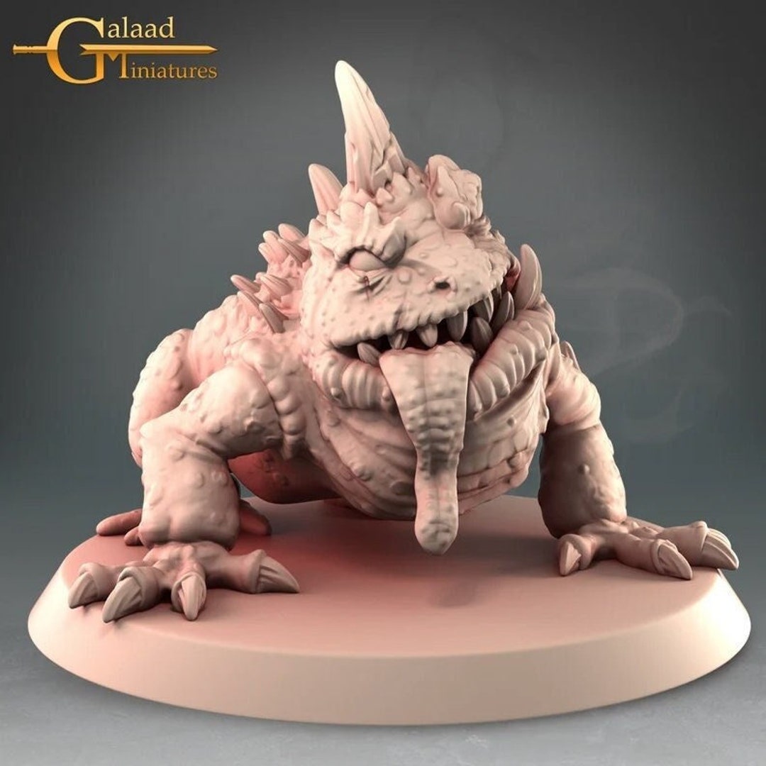 Giant Toad | Into the Woods - Galaad Miniatures | D&D | TTRPG | High ...