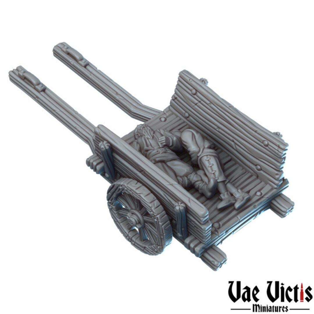 Corpse Cart | the Plague - Vae Victis Miniatures | High Resolution ...