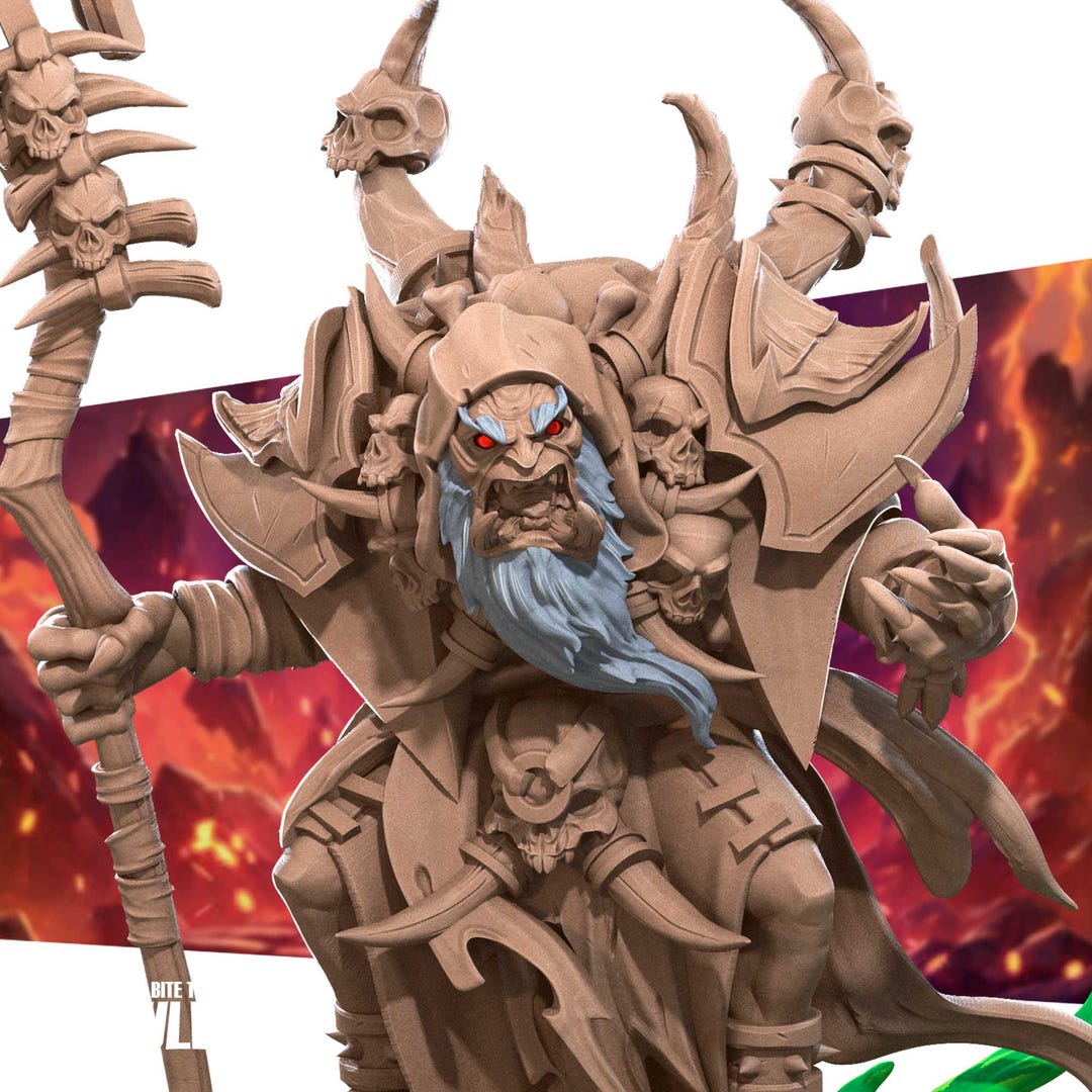 Orc Warlock | Orcs - Bite the Bullet | D&D | TTRPG | High-resolution ...