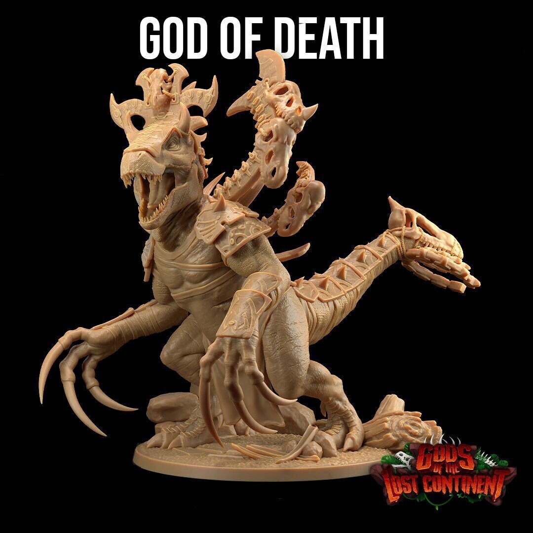 God of Death, Tyrannosaurus Rex | Gods of the Lost Continent - Dragon ...
