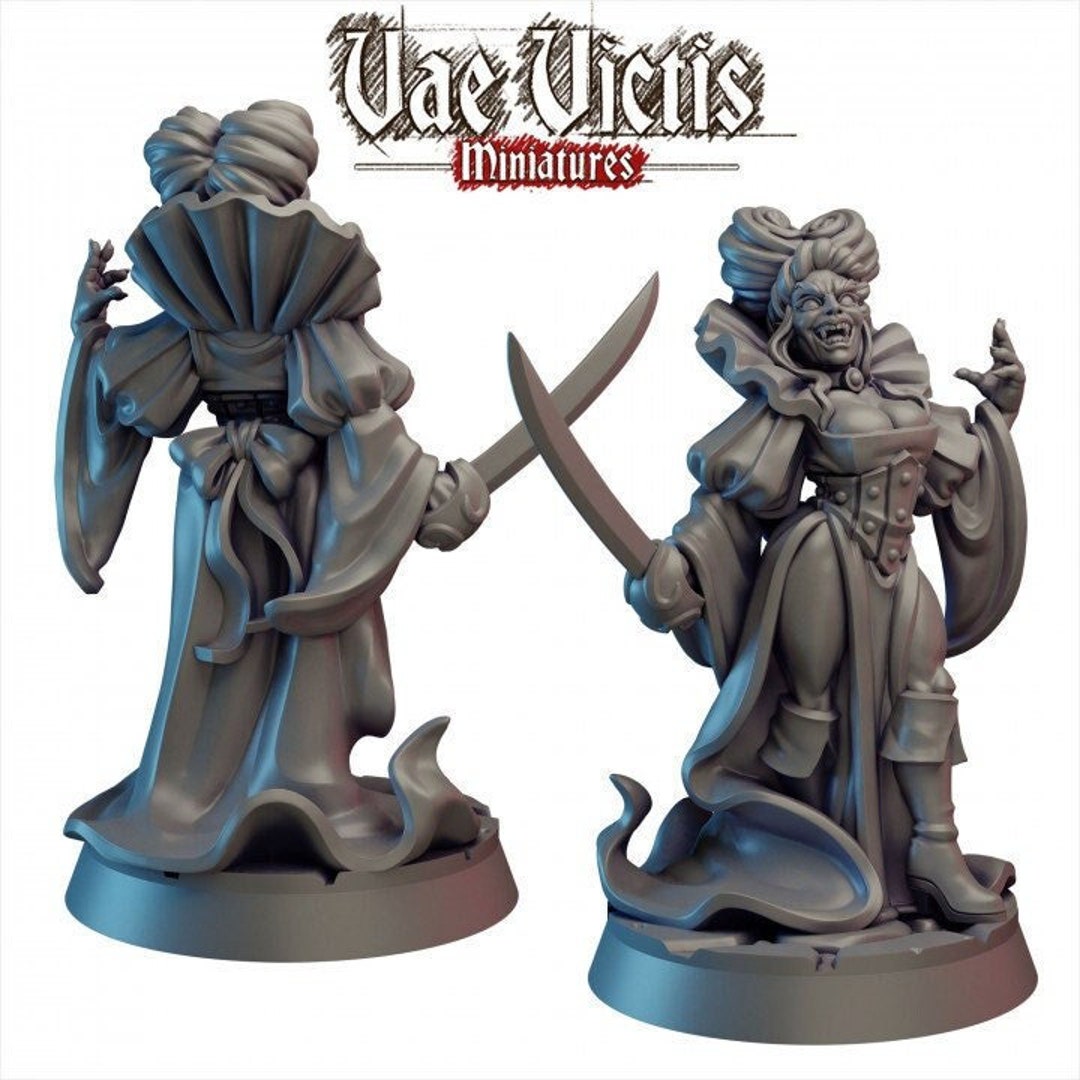 Vampire Countess | Blood and Gold Vol. II - Vae Victis Miniatures ...