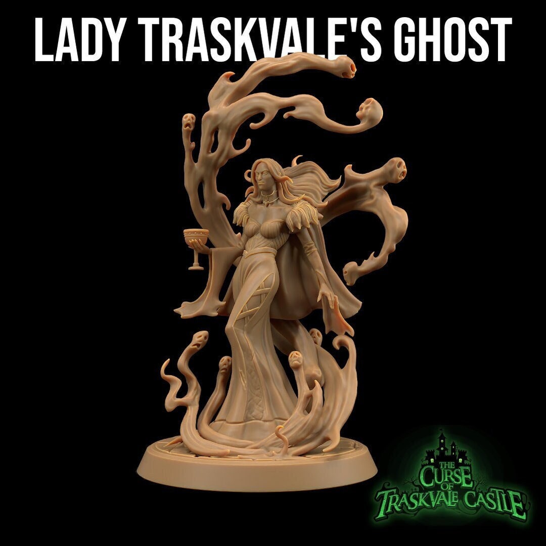 Lady Traskvale's Ghost | the Curse of Traskvale Castle - Dragon ...